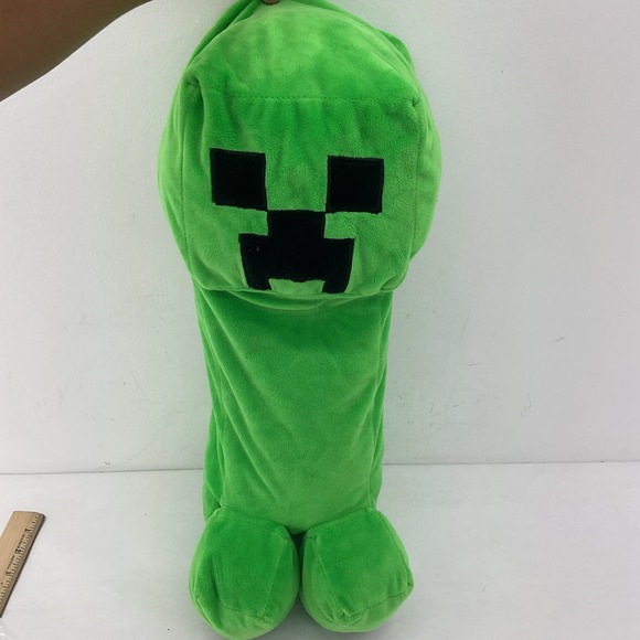 Minecraft | Toys | 2 Green Minecraft Stuffed Animal Creeper Plush Toy ...